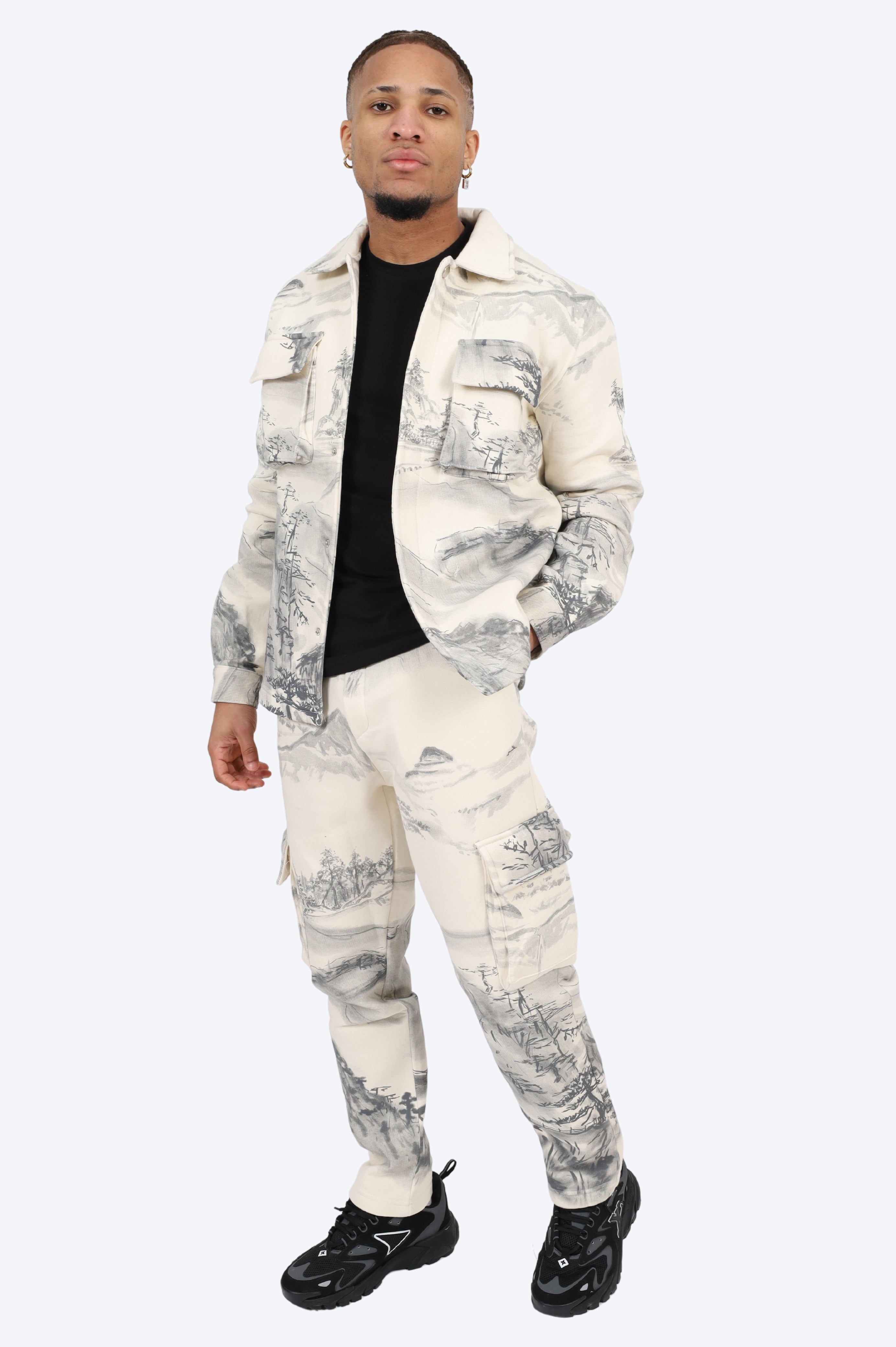 ENSEMBLE TOILE DE JOUY CONTEMPORAINE – Alpha